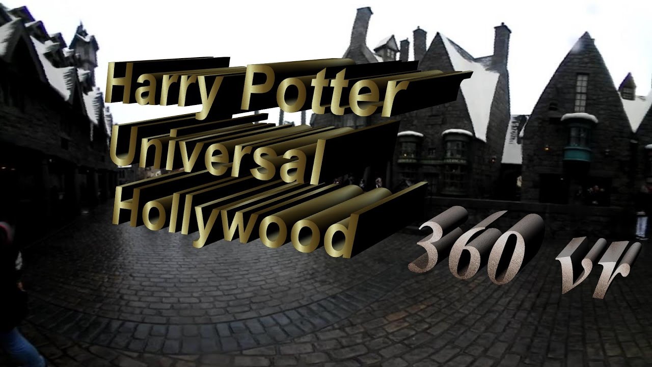 The Wizarding World of Harry Potter 360 vr Walk through - Rexstick ...