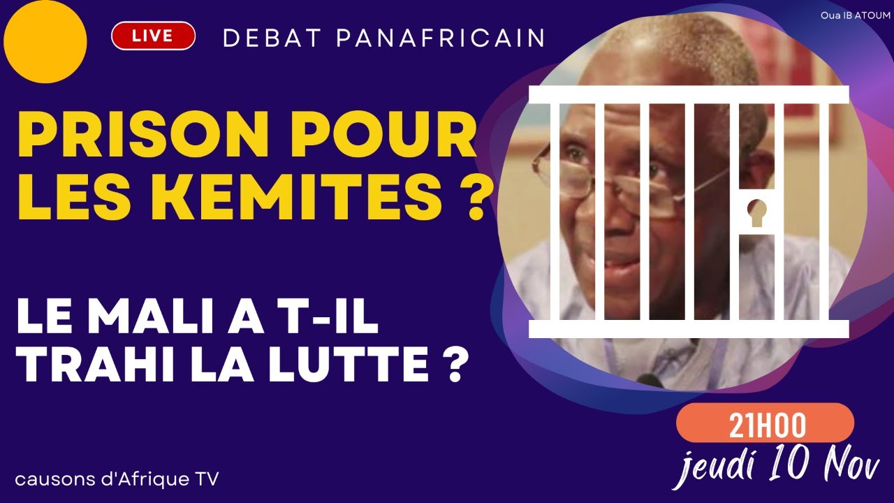 MALI: arrestation des kemites: Le Mali a-t-il trahi la lutte pour la ...