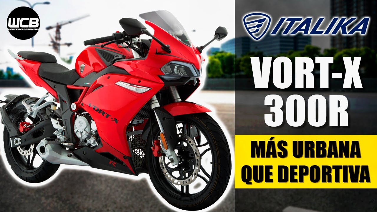 ITALIKA VORT-X 300R 🇲🇽: Diseño DEPORTIVO, Prestaciones BÁSICAS - YouTube