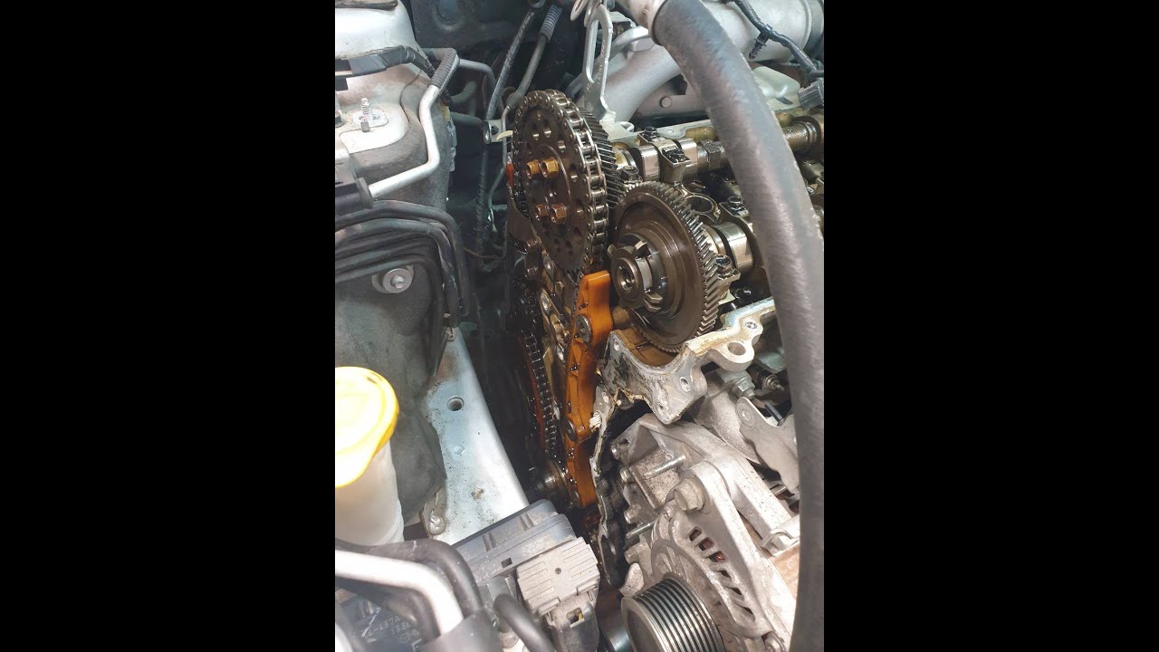 Замена цепи ГРМ/Mazda 6 2,2 209-2011/Ошибка P1336-00-2F PCM/Не тянет ...