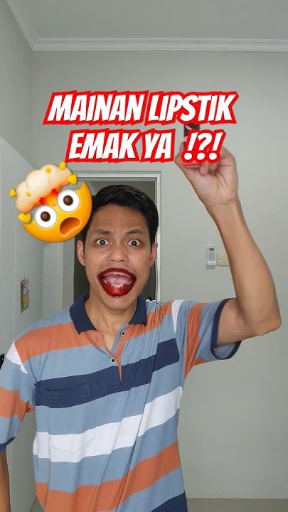 Mainan lipstik emak #shorts #lucu #comedy #emaklucu #funny #viralvideo #trending #fypシ゚ - YouTube