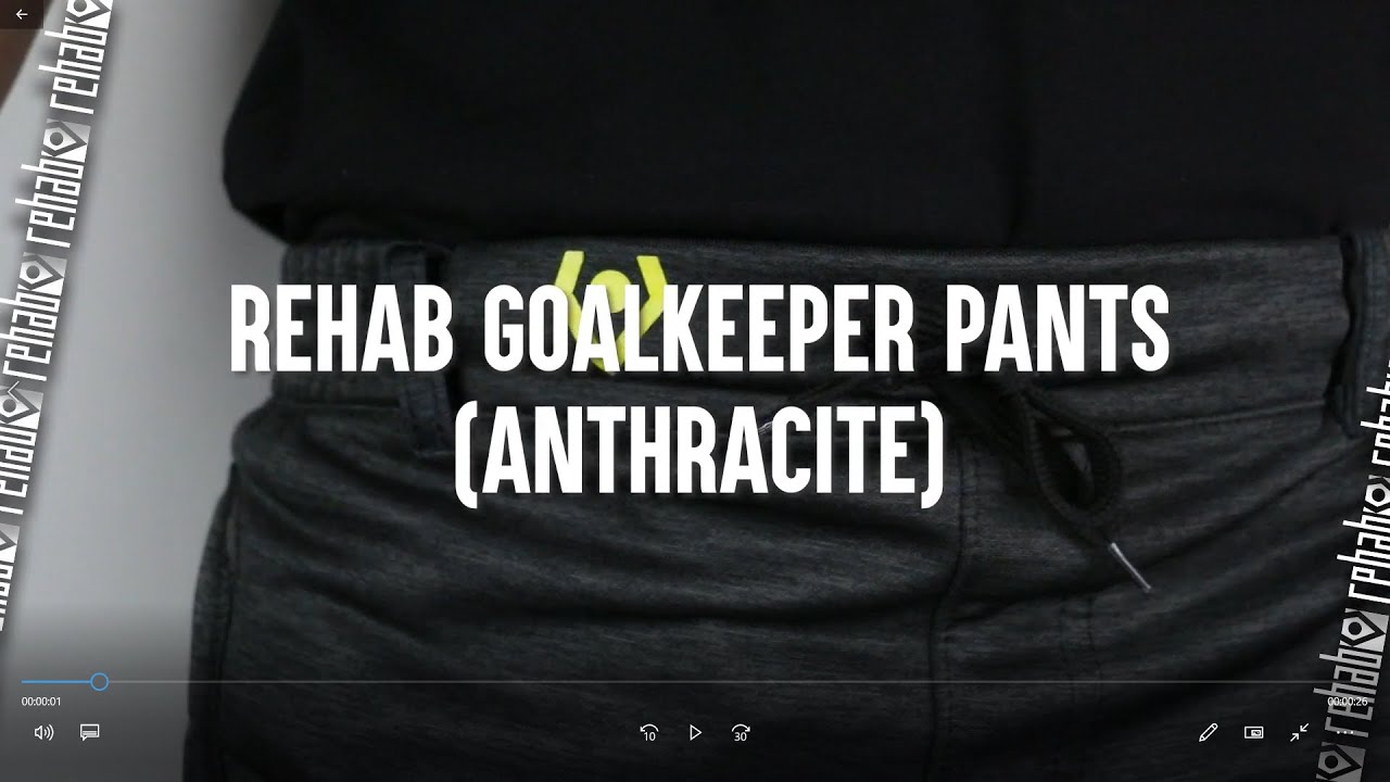 Goalkeeper Pants - rehab Goalkeeper Pants (anthracite) - YouTube