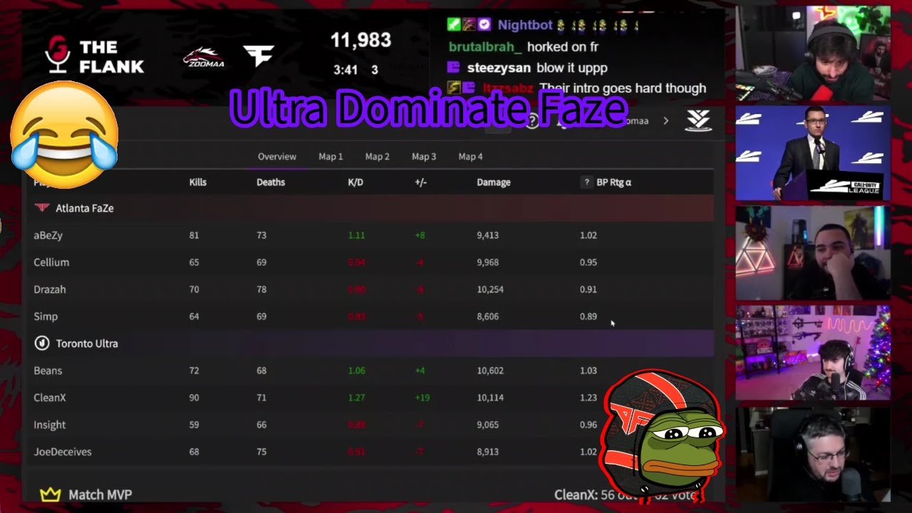 The Flank on Faze cant beat Ultra ! - YouTube