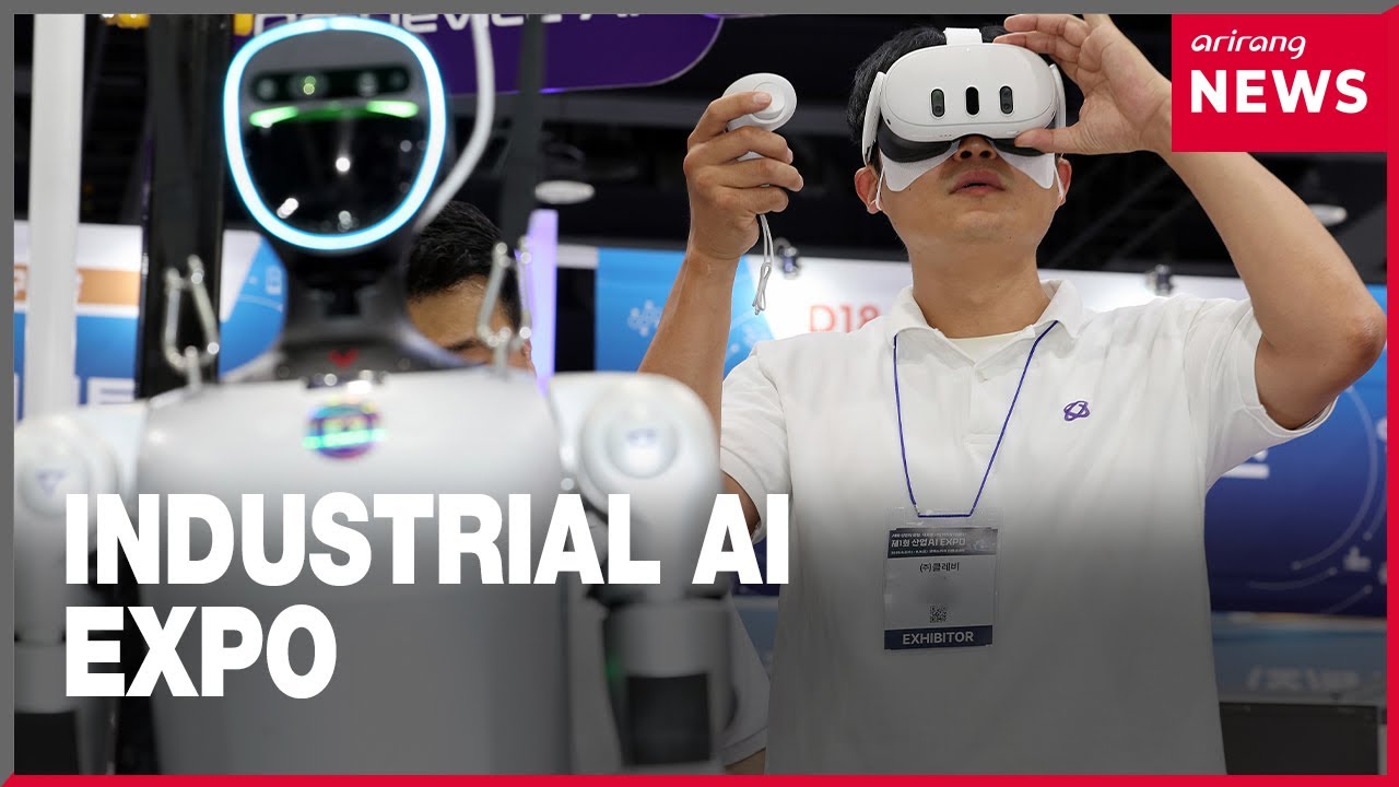 Industrial AI EXPO showcases uses of AI to develop industry - YouTube