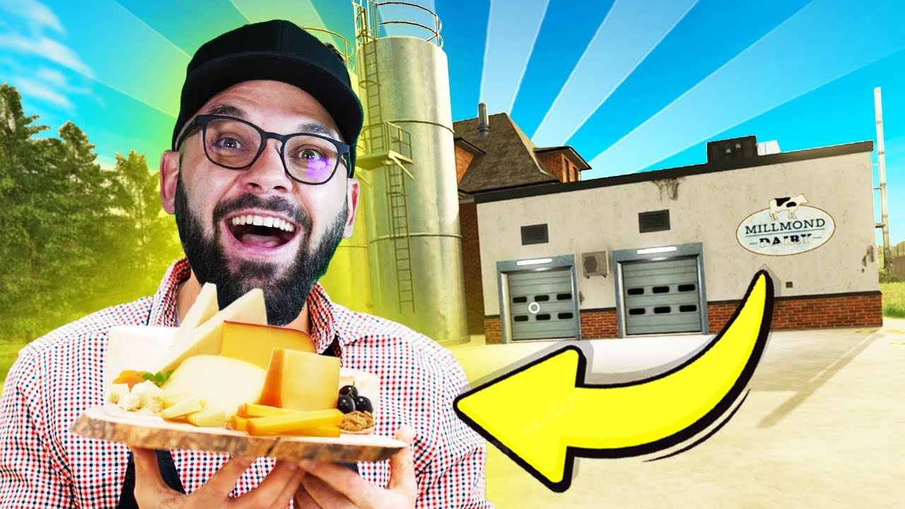 ZAČÍNÁM VYRÁBĚT SÝR!! 🧀 | Farming Simulator 22 #45 - YouTube