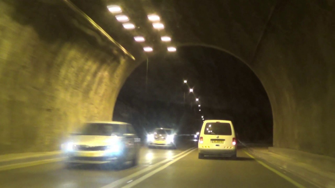 Route 60 Tunnel - Israel - YouTube