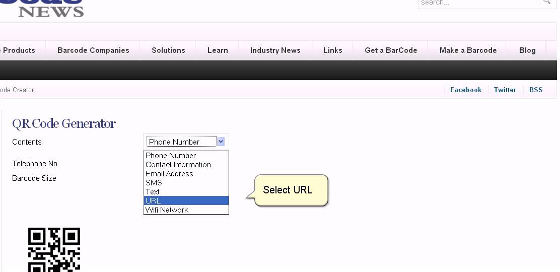 How to Create a QR Code with a website address (URL) for a Sign or ...