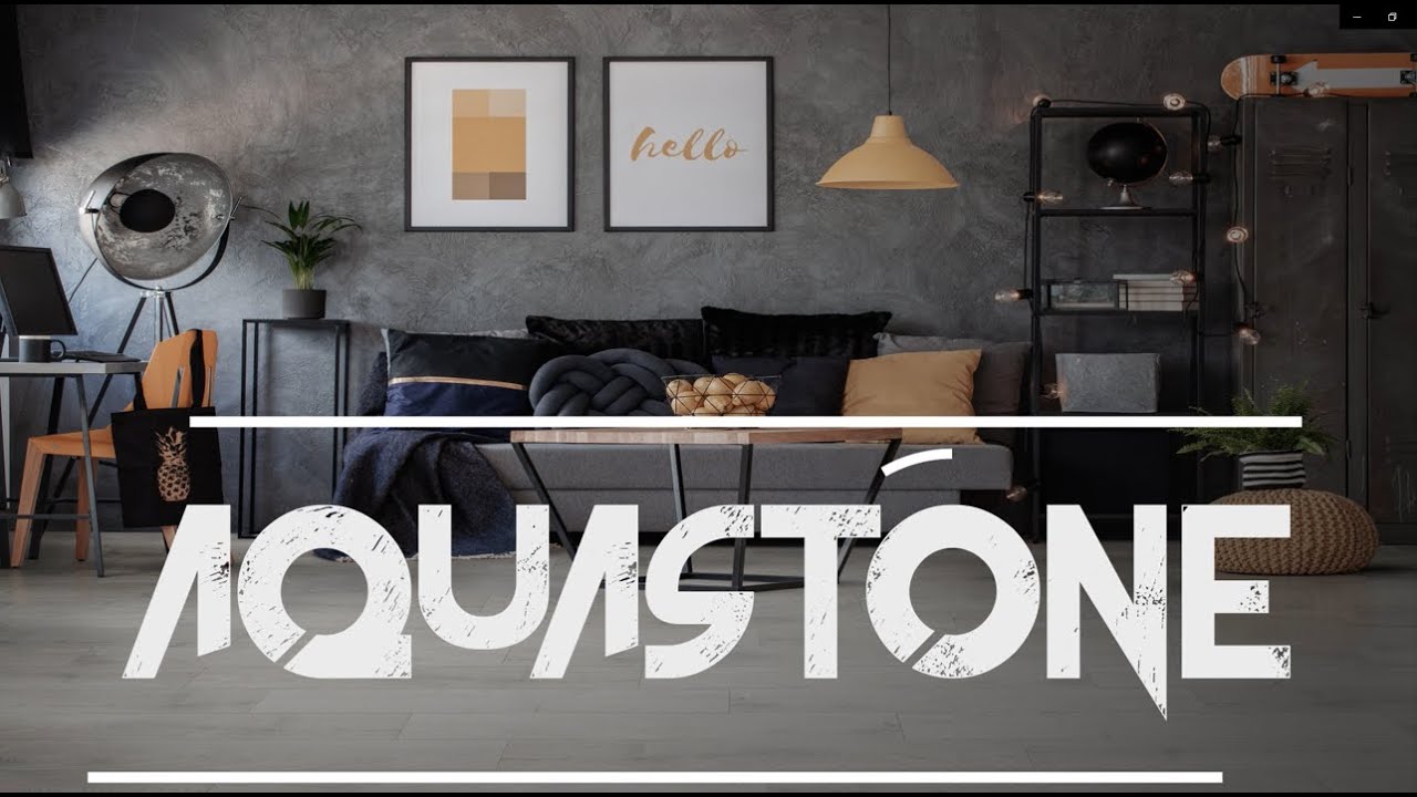 Redefine Your Interiors with AquaStone Herringbone Flooring - Waterproof LVT - YouTube
