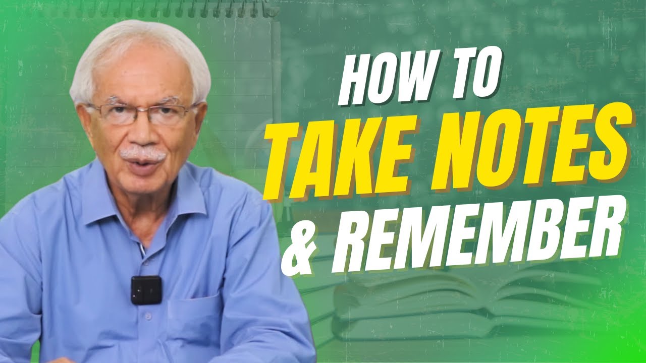How to take notes and remember them? | 01 Children Issues - YouTube