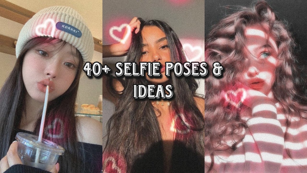 40+ Selfie Poses Ideas for Girls👧 📷 Aesthetic Selfie Ideas for ...