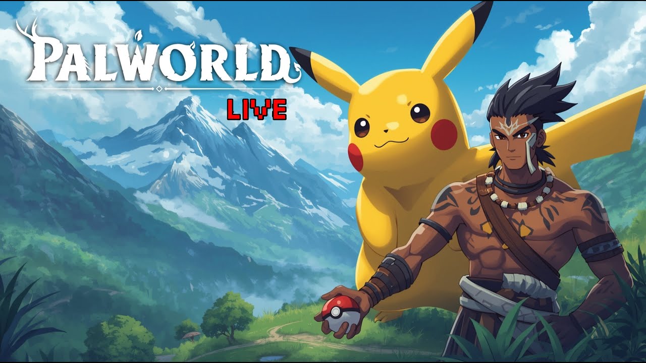 Palworld Live Gameplay | Best Pokémon-Like Open World Survival Game ...