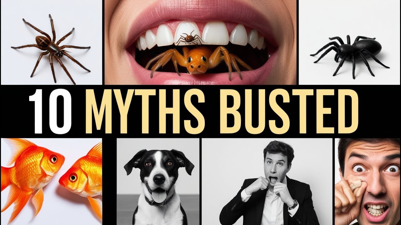 Myth Busters: 10 Common Myths You Thought Were True! - YouTube