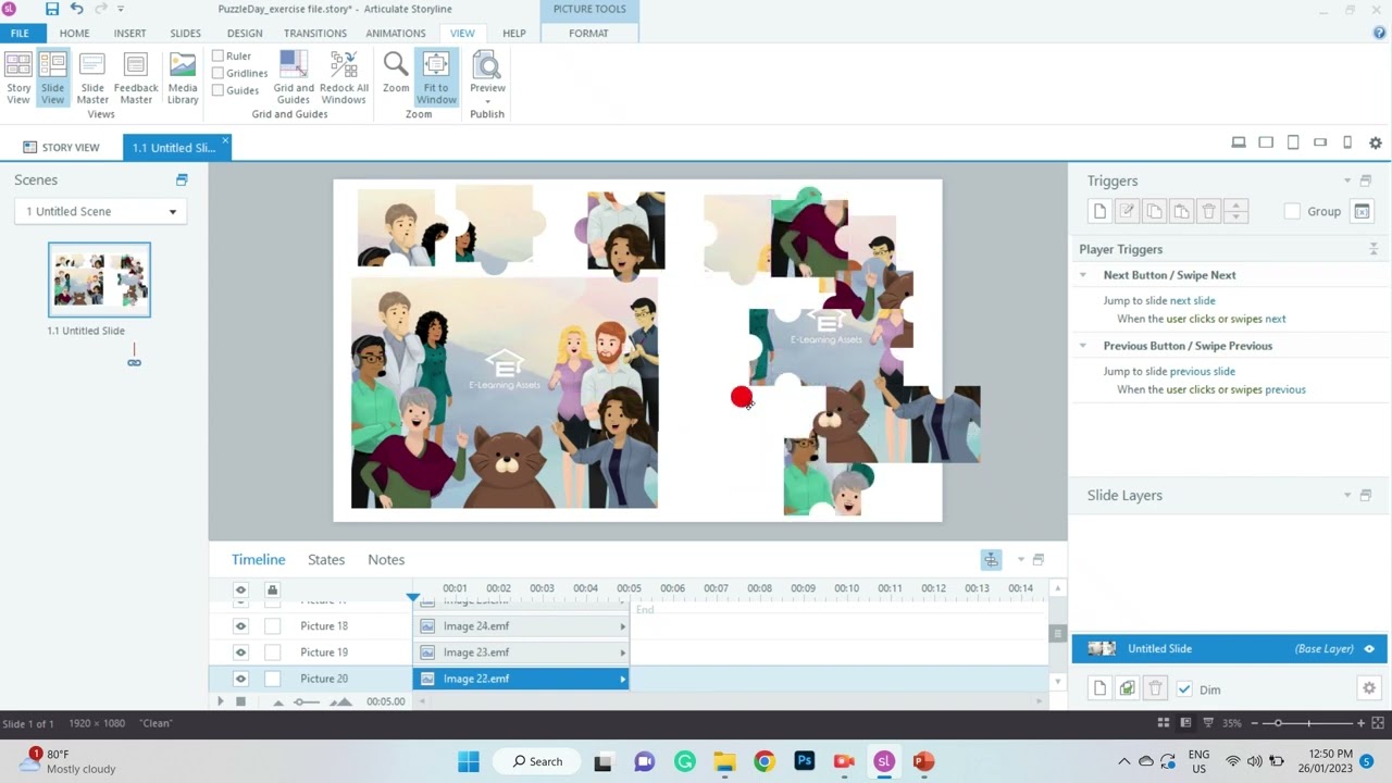 How To Create Puzzle Game In Storyline 3 Part 3 7 YouTube How To Create Puzzle Game In Storyline 3 Part 3 7 YouTube