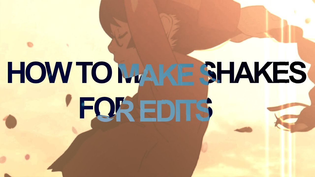 Very serious tutorial on how to make shakes for AMVS - YouTube