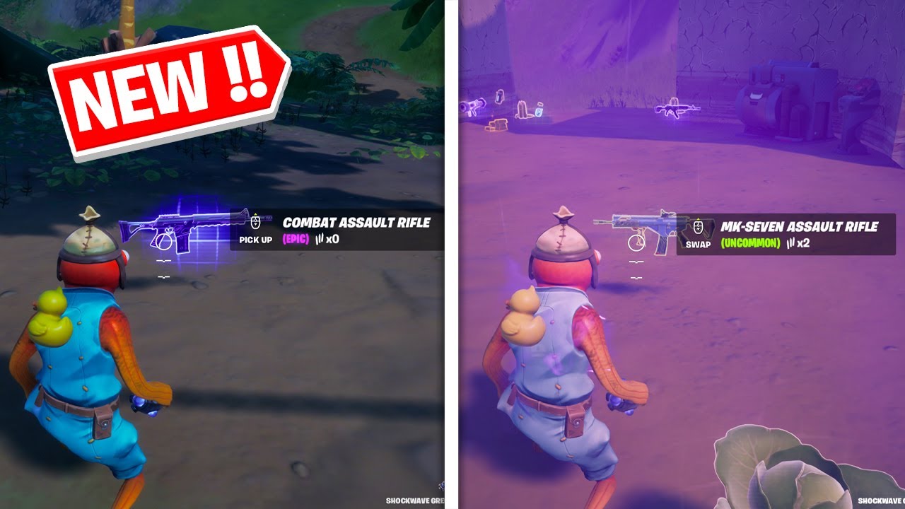 Where to Find Combat Assault Rifle and Mk 7 Assault Rifle in Fortnite ...