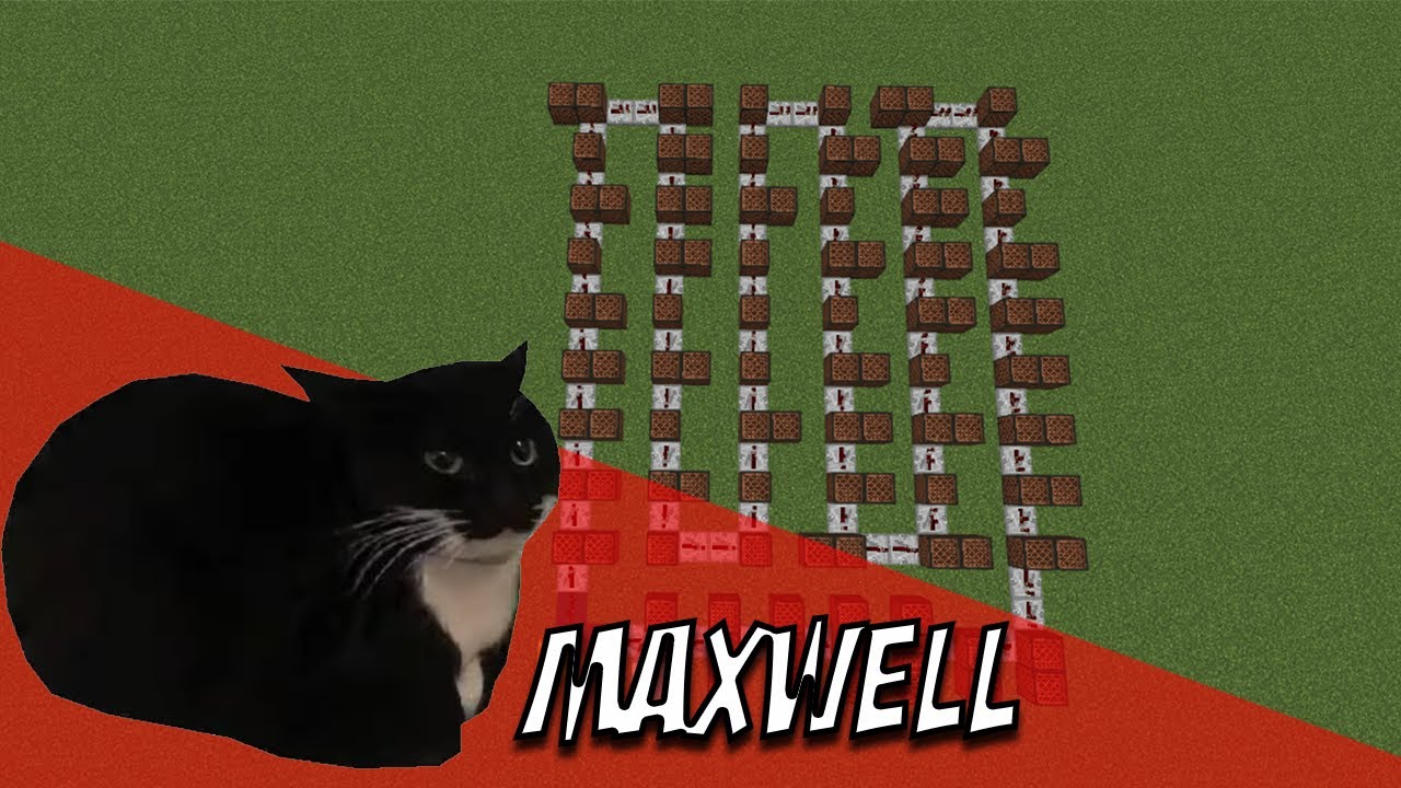 Maxwell The Cat: Como Tocar no Minecraft! - AtmBr - YouTube