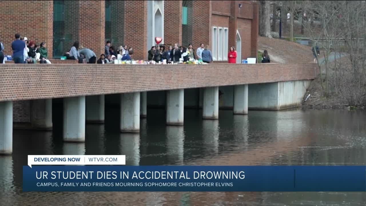 University of Richmond mourns after student dies in campus lake - YouTube