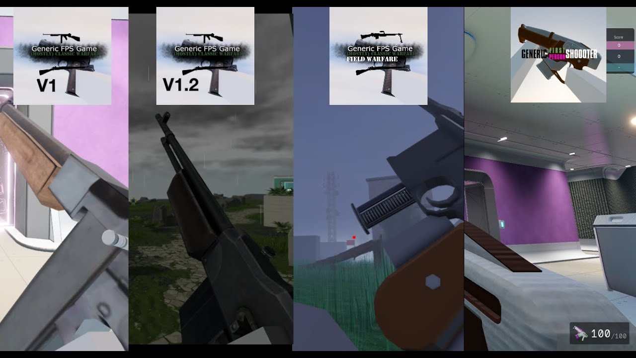 All of the Generic Fps series - YouTube