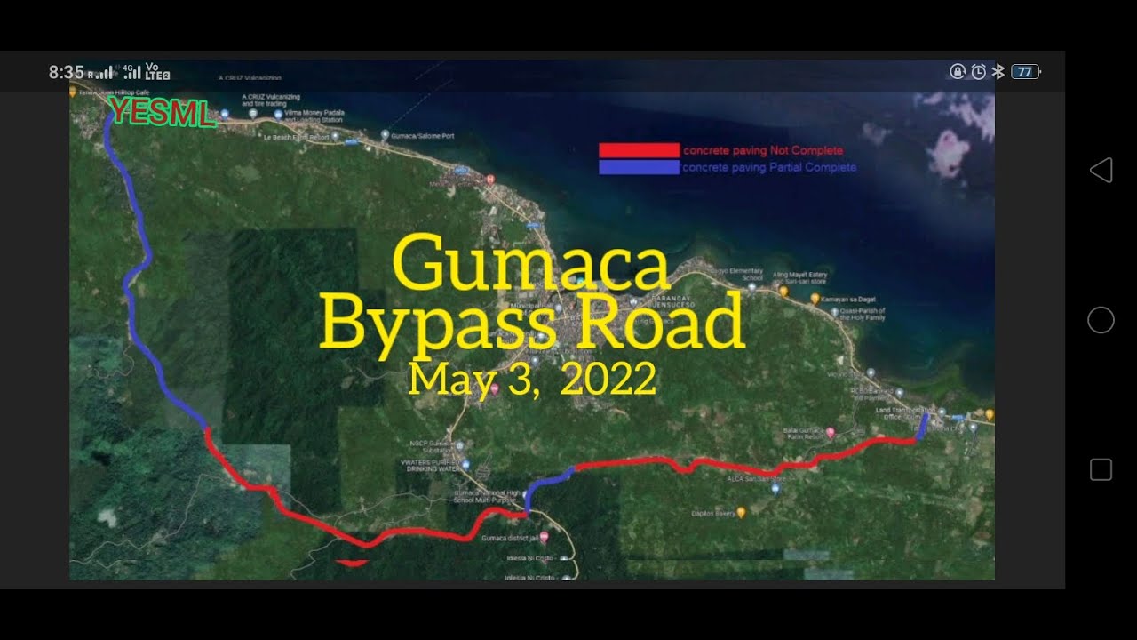 Gumaca, bypass road 03-May-2022 - YouTube