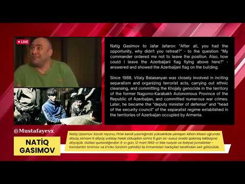 NATİG GASIMOV -  AZERBAYCAN HALK KAHRAMANI