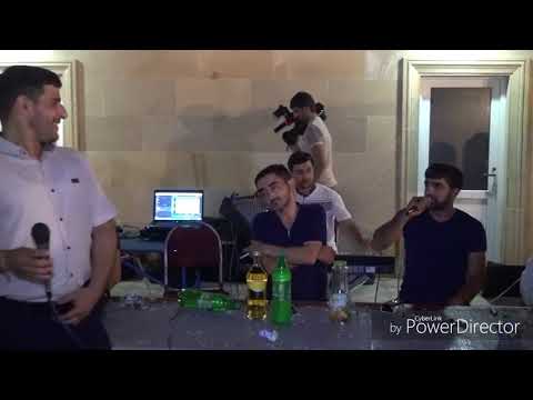 Elxan Muntezir Eli movla Neftcala Xilli Haci Vusalin toyu 2017