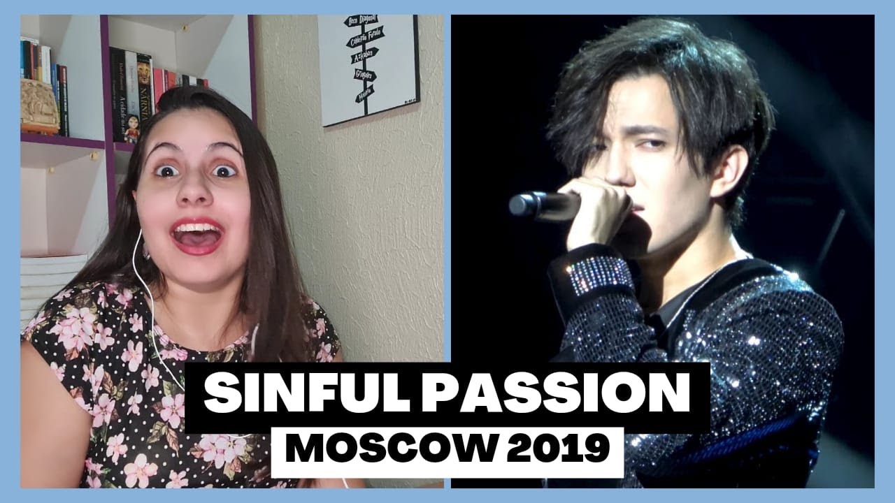 Brazilian girl reacts to Dimash - Sinful Passion (Moscow 2019) - YouTube