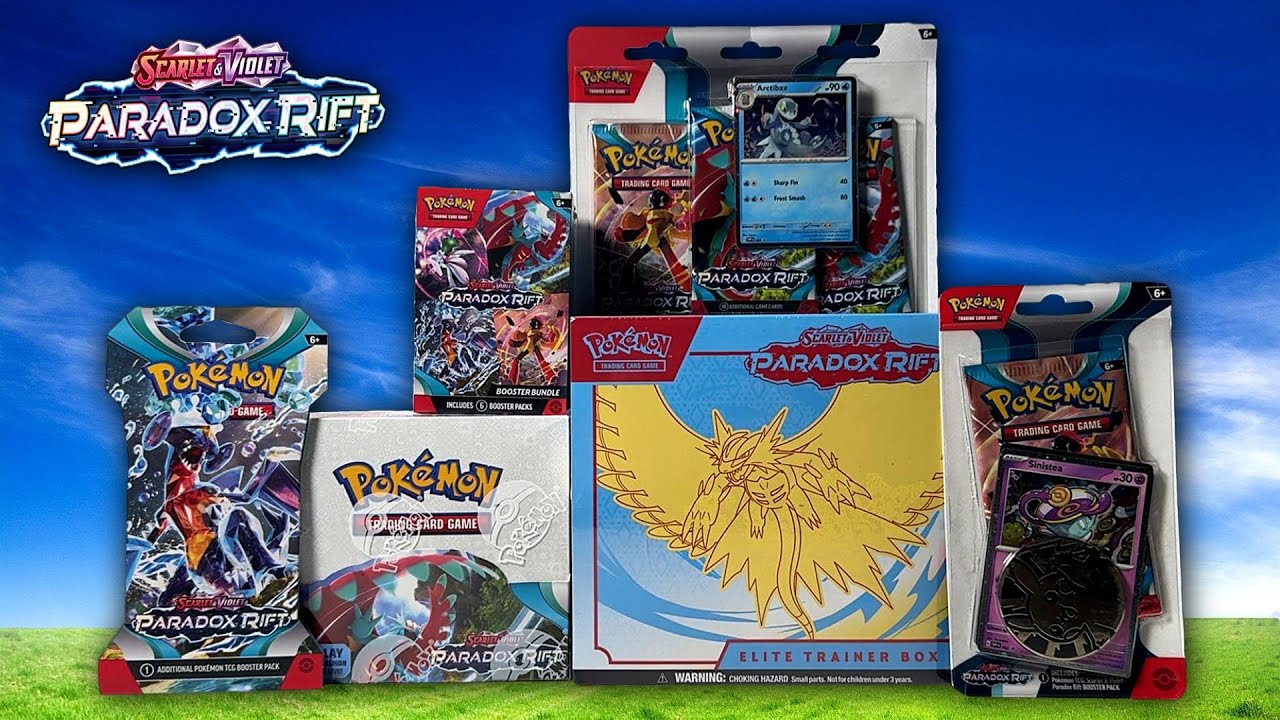 Opening ONE of EVERY Pokémon Paradox Rift Product! (INSANE LUCK) - YouTube