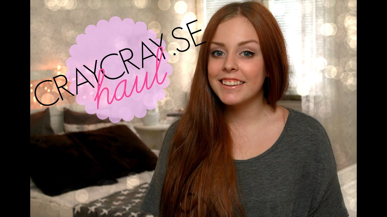 HAUL ♡ craycray.se - YouTube