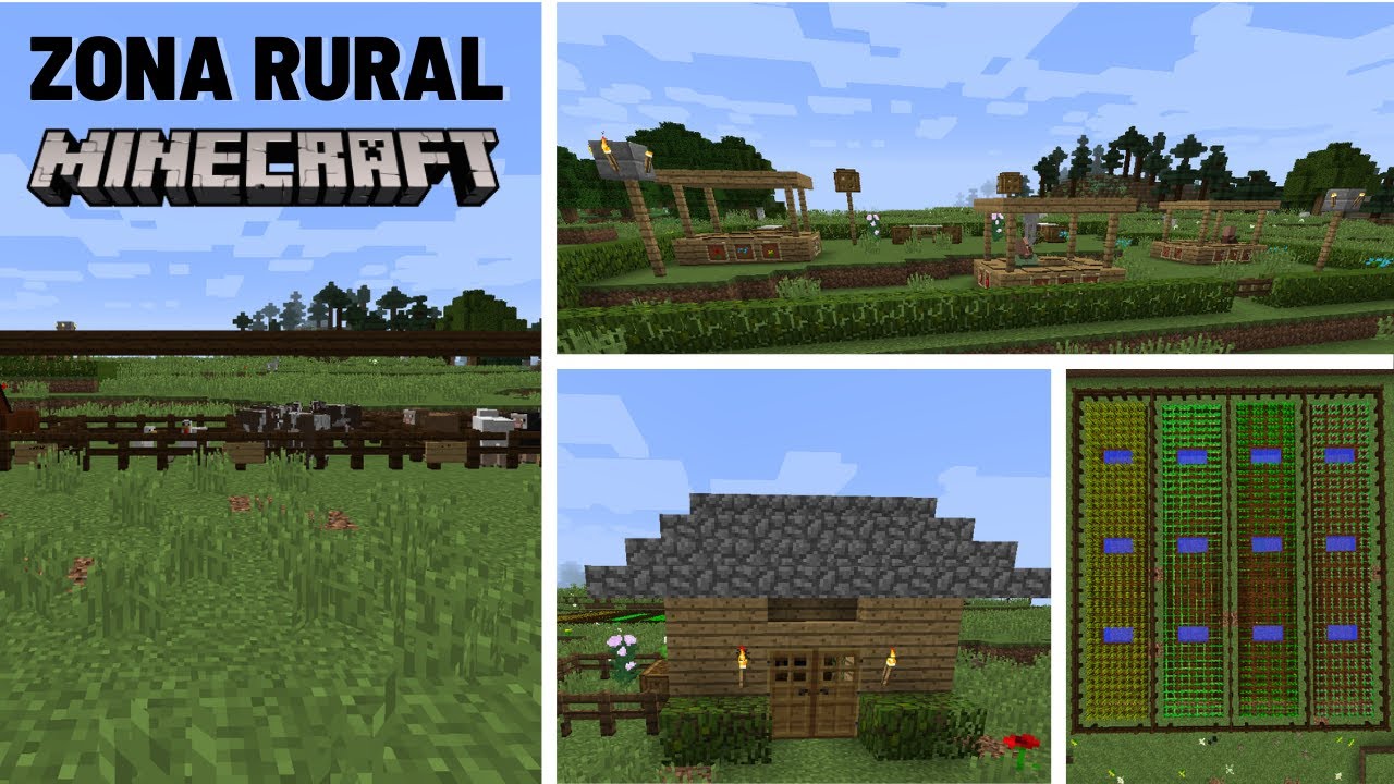 ZONAL RURAL #01| Educação Infantil - (MINECRAFT) - YouTube