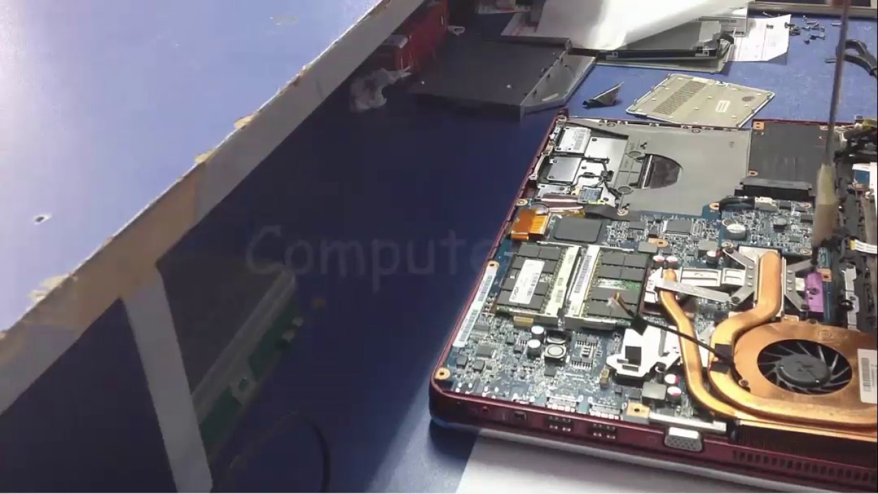 Sony VAIO VGN CS Series CPU Fan Repair - YouTube