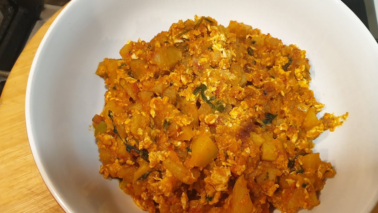 Aloo Anda Recipe | Aloo Anda Bhujia Recipe | Egg Potato Recipe - YouTube