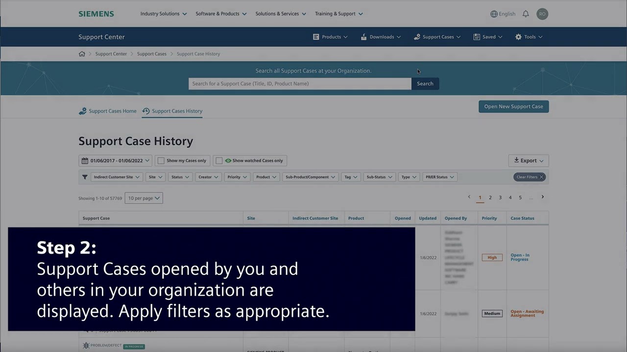 Two Steps to: Manage Your Support Cases - YouTube