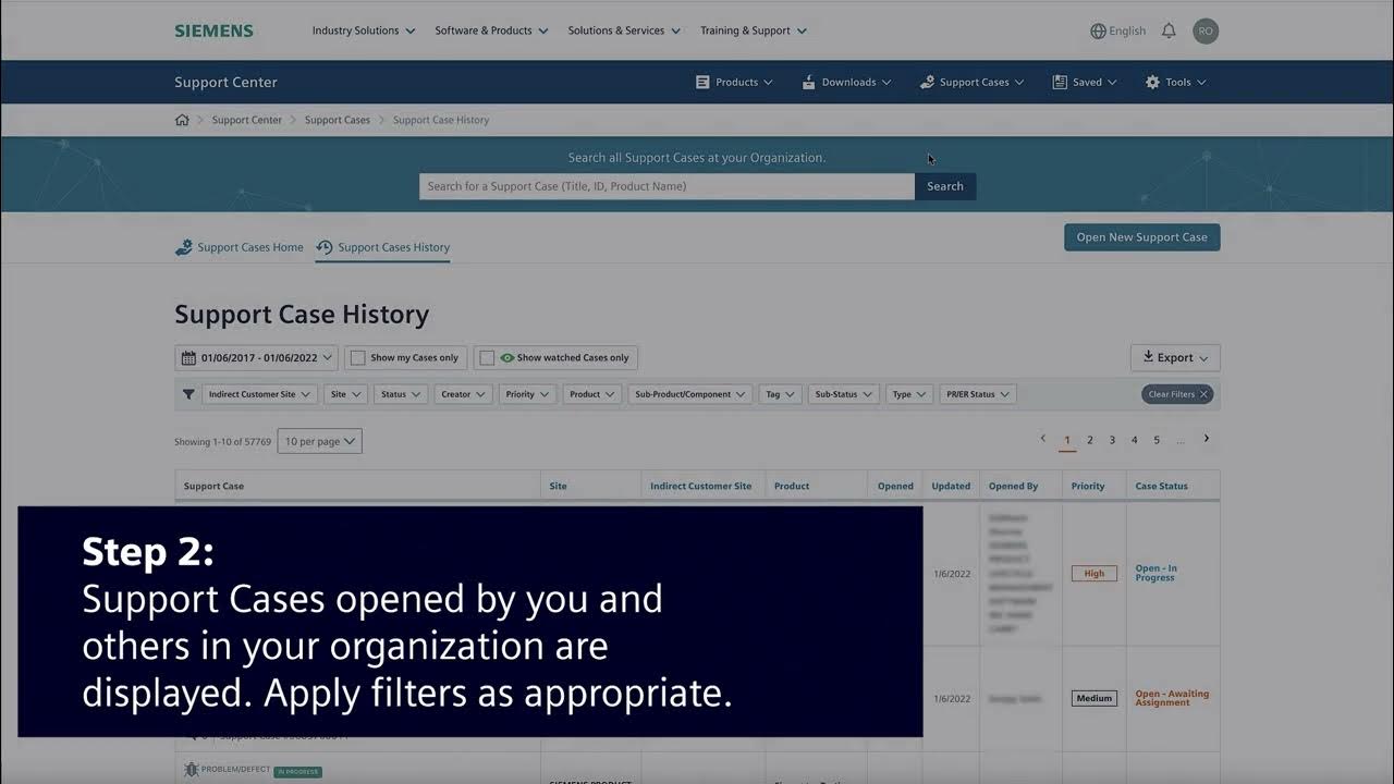 Two Steps to: Manage Your Support Cases - YouTube
