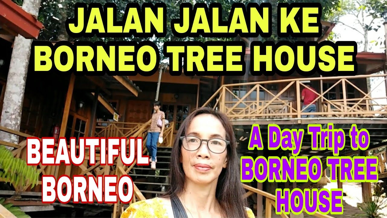 Vlog Travel: A Day trip to Borneo Tree House// Jalan jalan ke Borneo ...