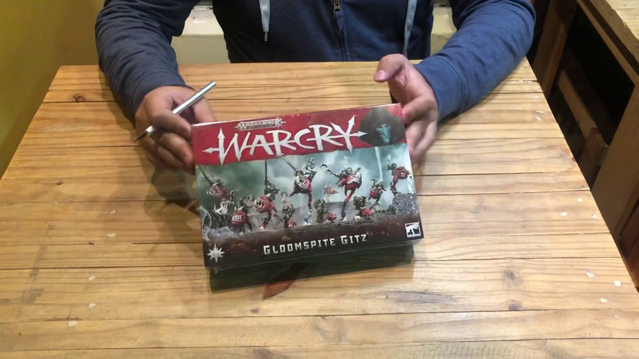 Unboxing Warcry Gloomspite Gitz Box Set - YouTube