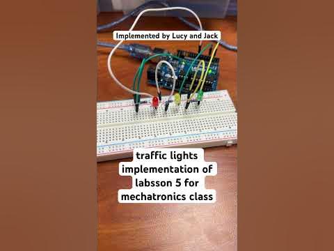 Traffic Light in Arduino - Labsson 5 Mechatronics Class - YouTube