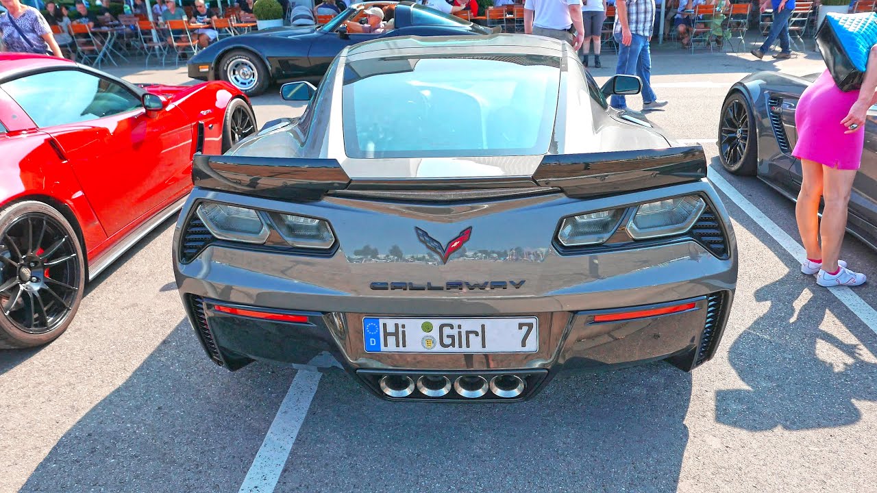 Chevrolet Corvette Motorworld Germany Stuttgart Böblingen 4K Встреча ...