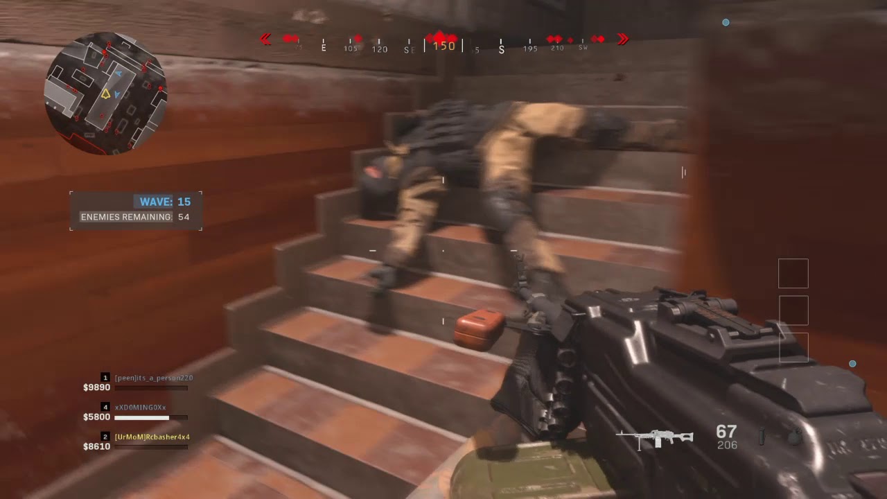 Call of Duty®Survival mode full clip - YouTube