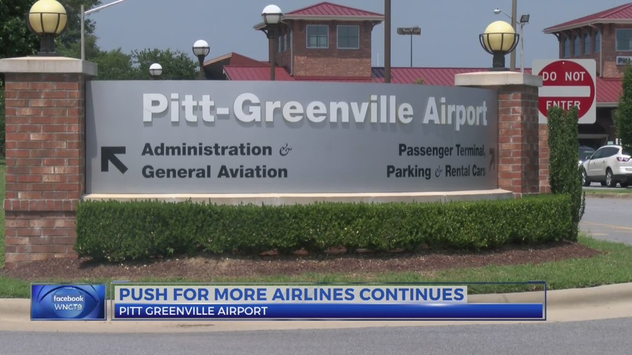 Pitt-Greenville Airport continues push for more airlines - YouTube