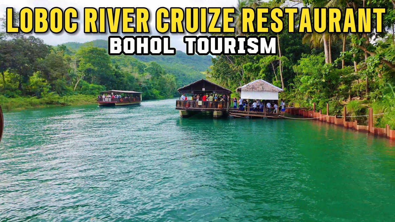 LOBOC FLOATING RESTAURANT CRUIZING UP RIVER. BOHOL PHILIPPINES ...