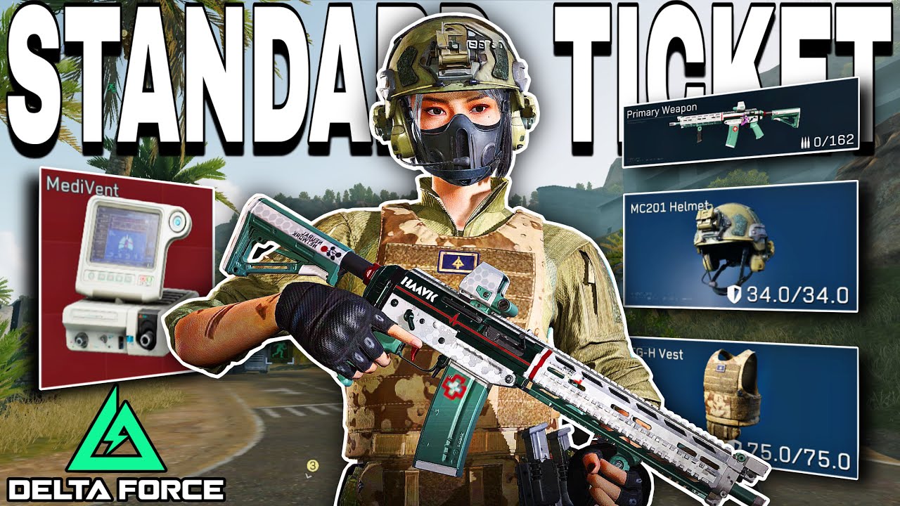 How i turned Standard Gear ticket in to millions Solo | Delta Force ...