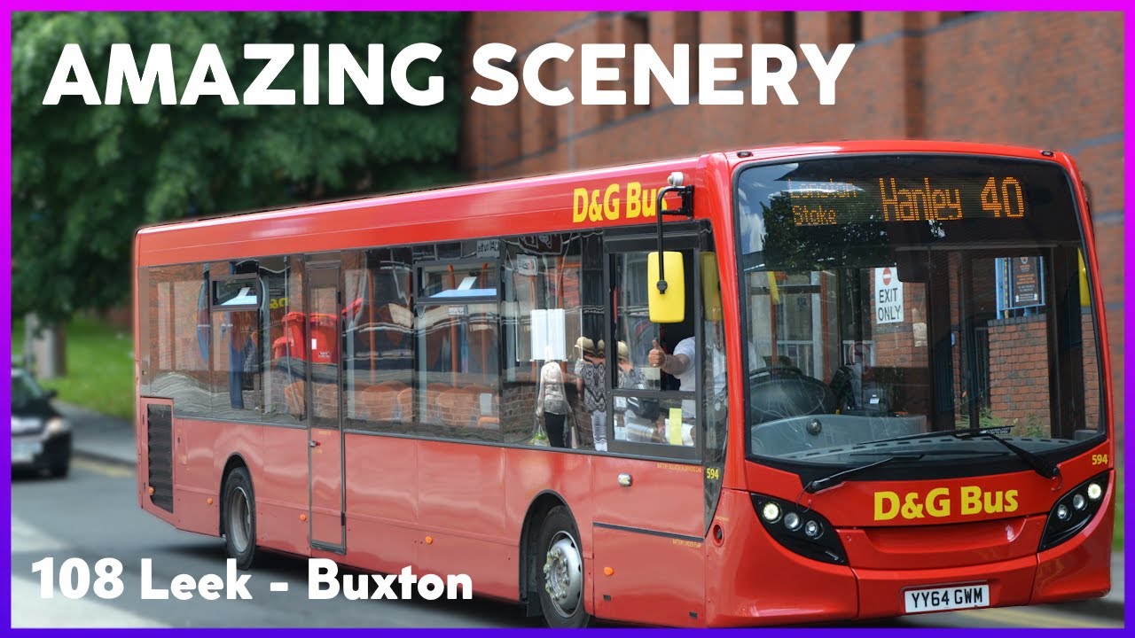 Best Bus for one of the Best Routes - 594 YY64 GWM - YouTube
