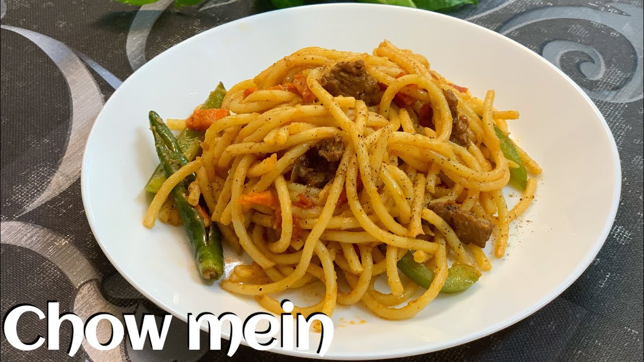 Chow Mein Recipe || How to cook chinese chow mein - YouTube