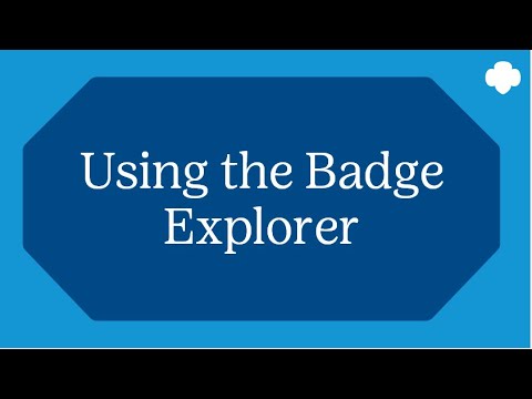 Using Badge Explorer - YouTube