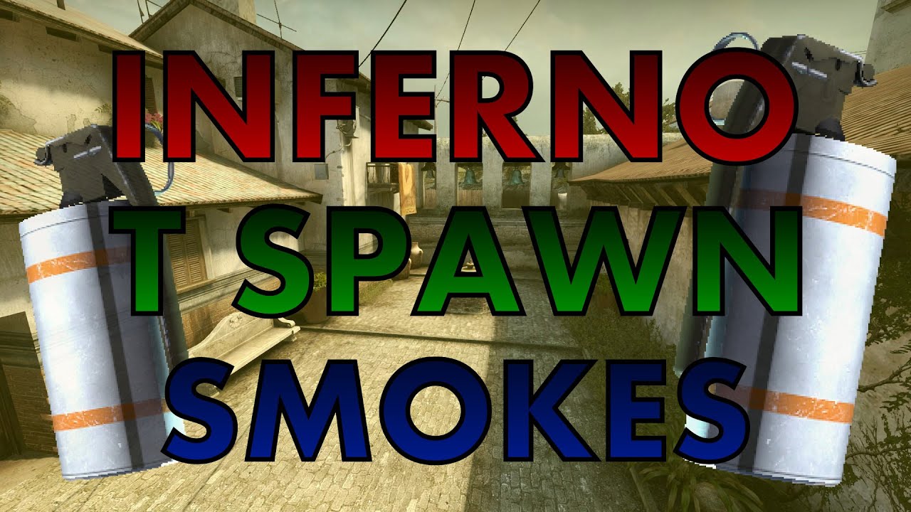 CS:GO INFERNO - T SPAWN JUMP SMOKES - YouTube