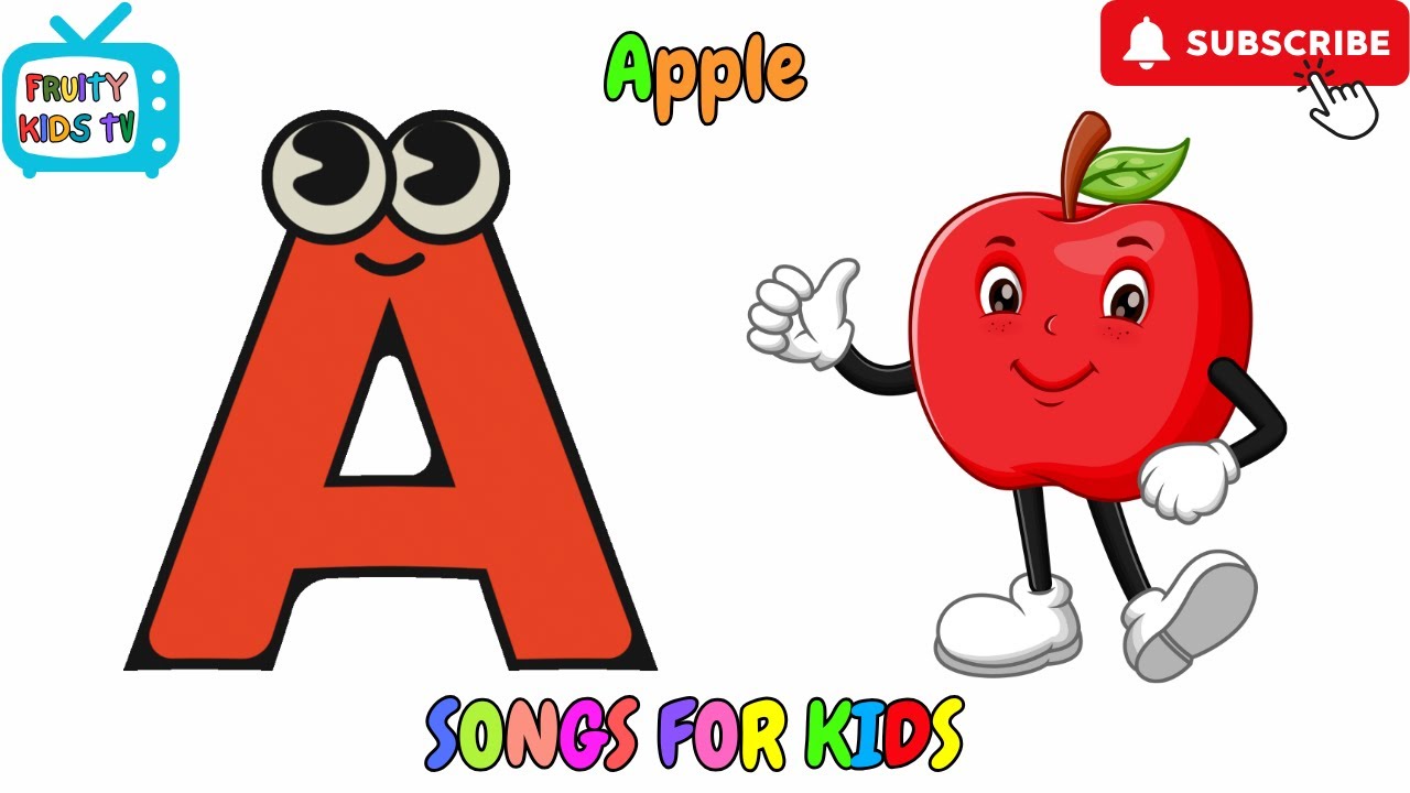 Kids Songs | Fruity Kids TV Song | Learn Alphabet, Shapes, Numbers ...
