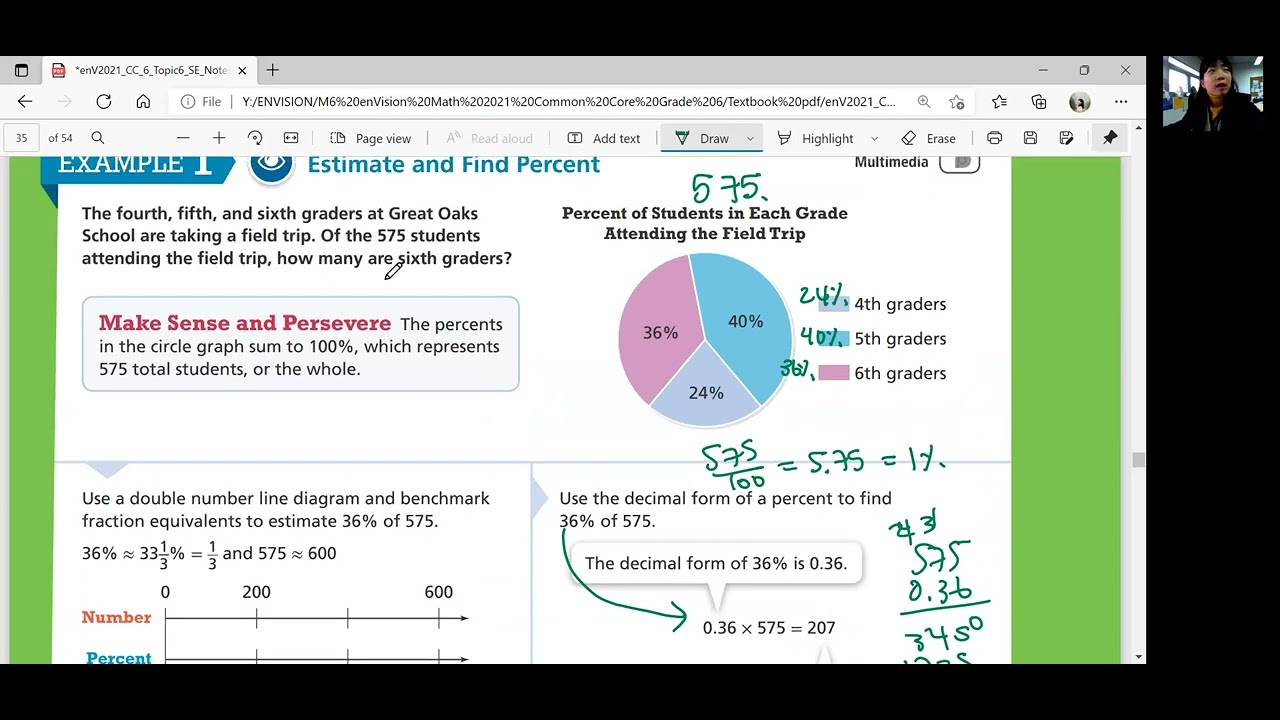 Math 6 Lesson 6 5 Find The Percent Of A Number YouTube Math 6 Lesson 6 5 Find The Percent Of A Number YouTube