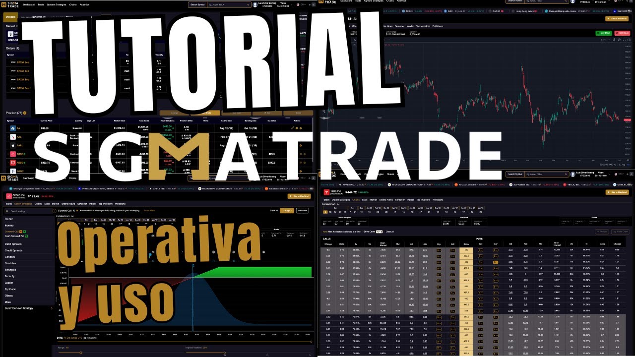 Tutorial Plataformas de Sigma Trade - Escritorio, Web, Móvil y Paper ...