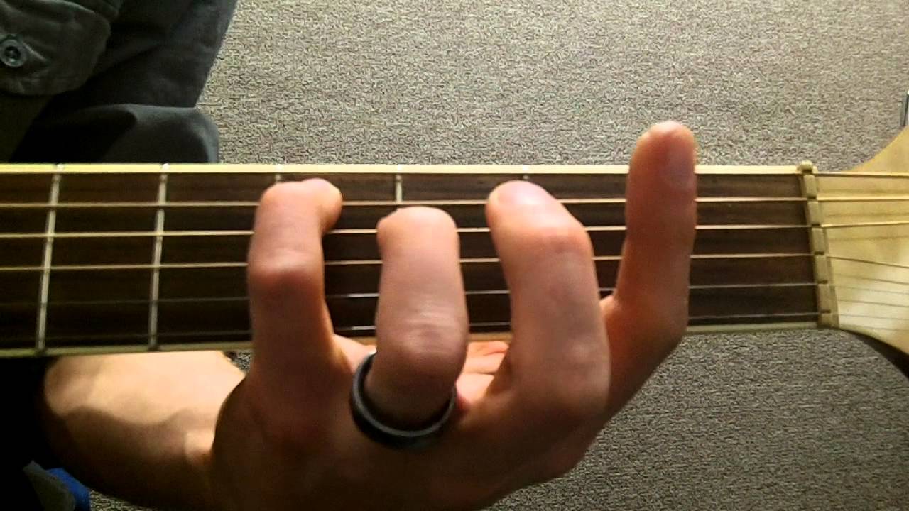 How to Play Db (Flat) on Guitar - YouTube