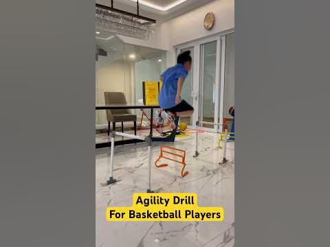 Agility Drill using Hurdles and Cones to Improve Speed and Explosive Power for Kids - YouTube